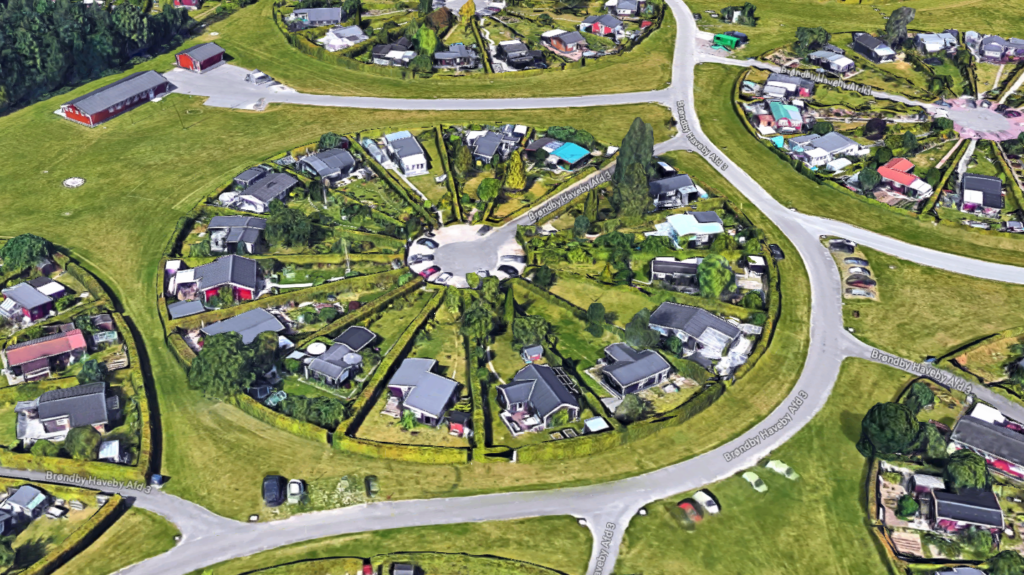 デンマークの円に囲まれた住宅街「Brondby Garden City」 | 世界の豪邸